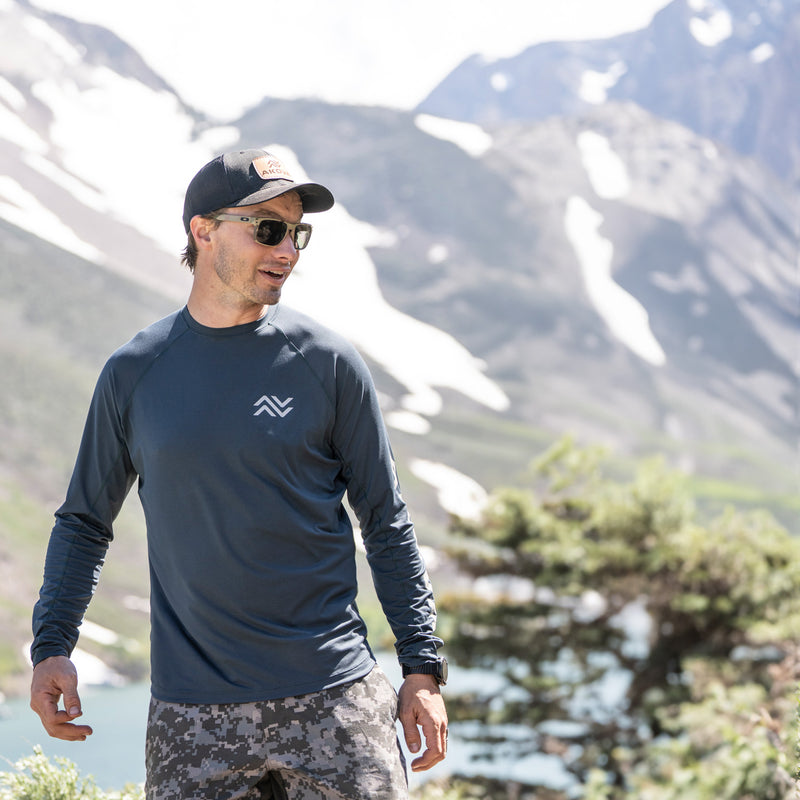 AKOVA Men's LS2 Crew: Get UPF 50+ Sun Protection Now!