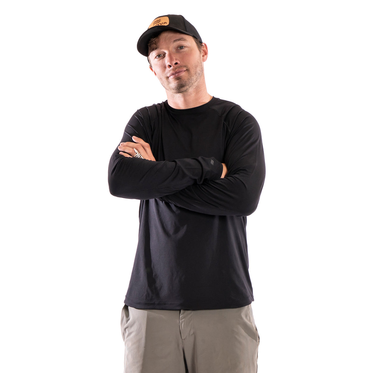 AKOVA Mens LS1 Crew | UPF 50+ | Technical Longsleeve