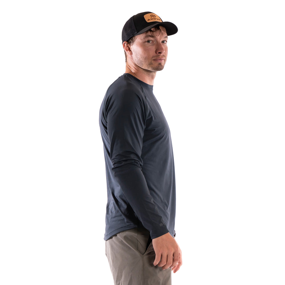 AKOVA Mens LS1 Crew | UPF 50+ | Technical Longsleeve