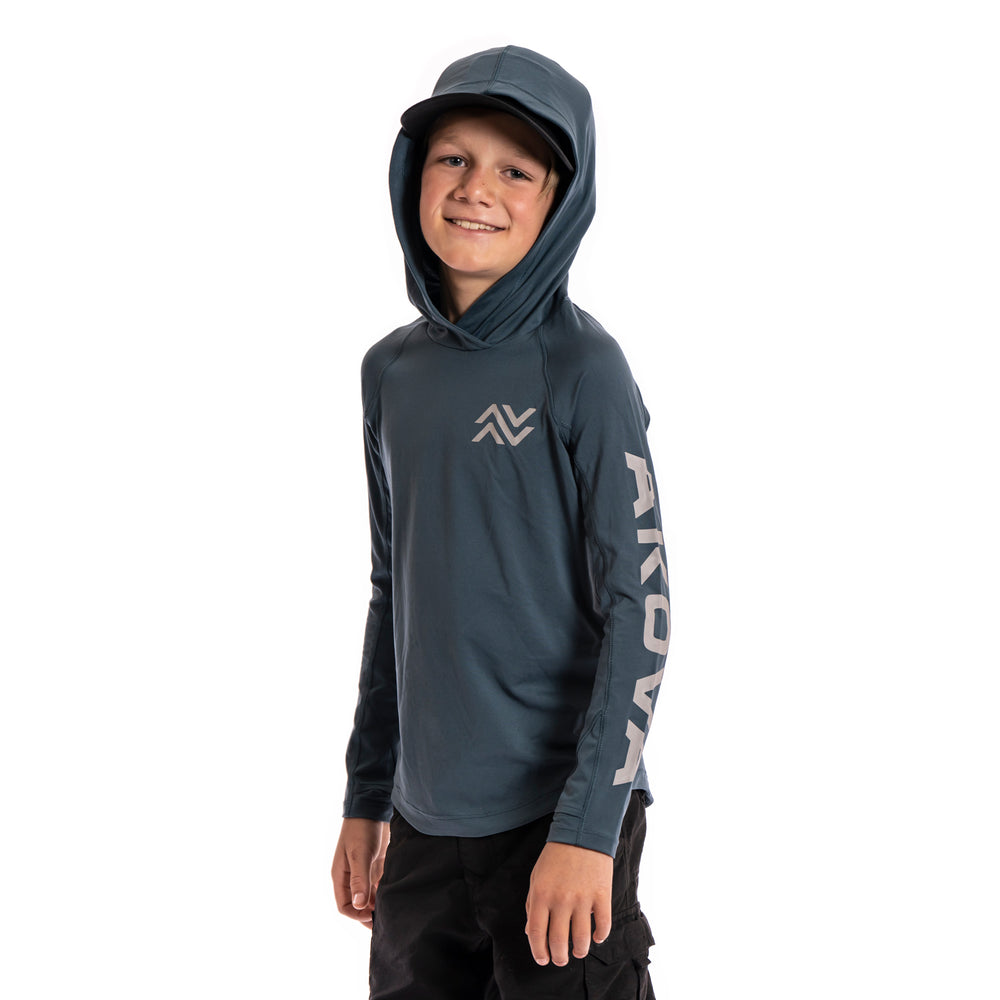 AKOVA Kids LS2 Hoodie | UPF50+ | Sun-protective Longsleeve