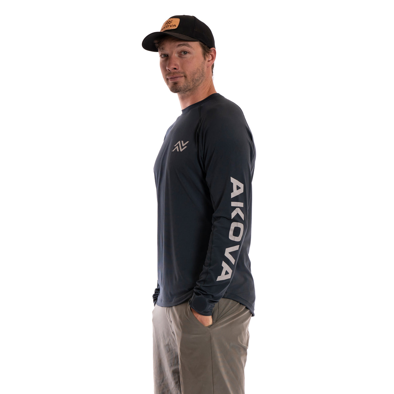 AKOVA Men's LS2 Crew: Get UPF 50+ Sun Protection Now!