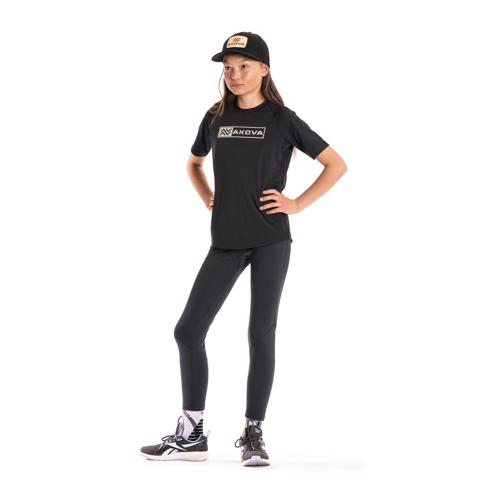 AKOVA Kids' SS2 Crew | UPF 50+ Short Sleeve | Sun-protective Tee