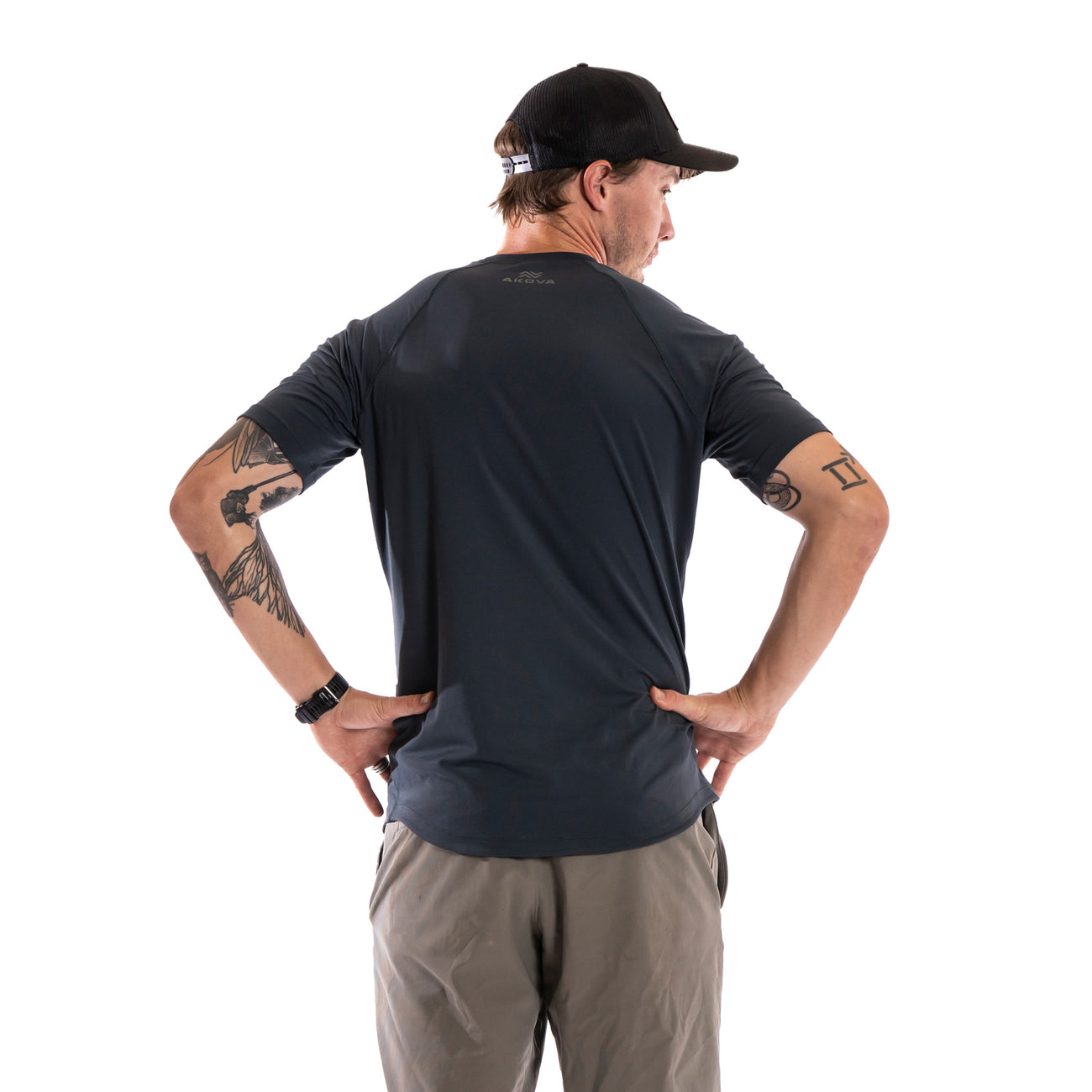 AKOVA Men's SS2 Crew: UPF 50+ Sun Protection