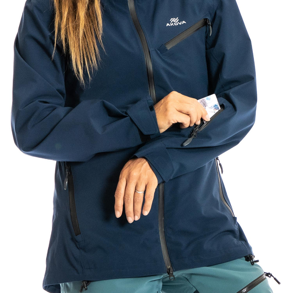 AKOVA Womens Elevated Hardshell | Ski & Snowboard Jacket